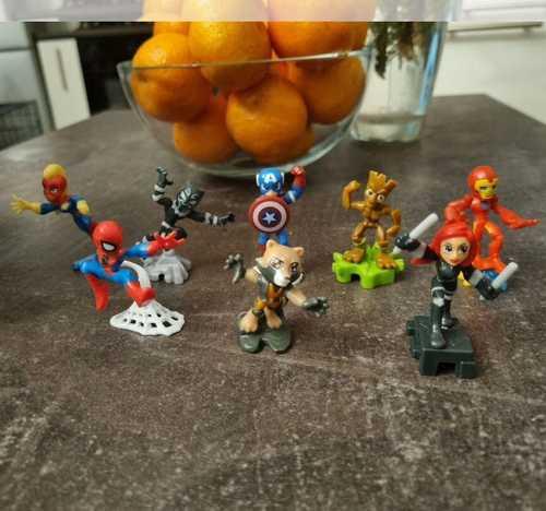 Marvel игрушки из киндера