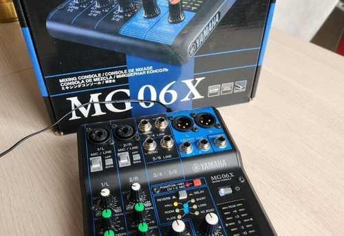 Микшерный пульт Yamaha MG06X