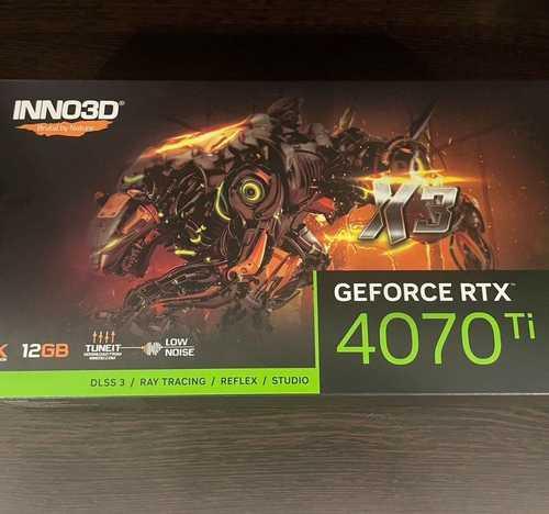 RTX 4070 TI 12 GB inno3D