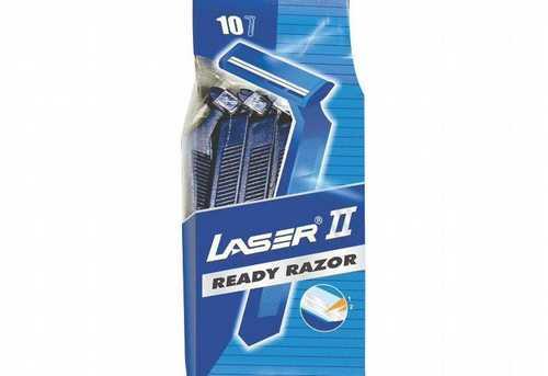Бритвы одноразовые комплект 10 шт. laser 2 (аналог