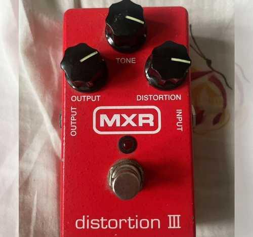 Гитарная педаль mxr distortion III