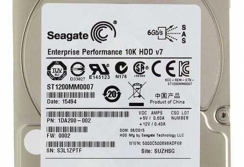 Жесткий диск Seagate ST1200MM0007 1200Gb SAS 2,5"