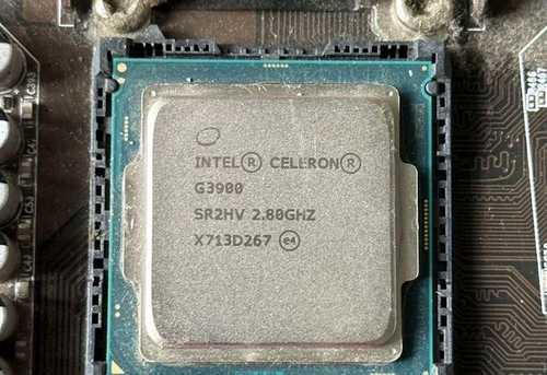 Процессор celeron g3900