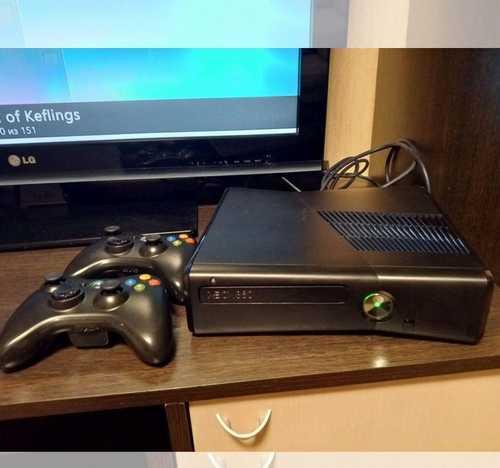 Xbox 360 slim 250gb freeboot