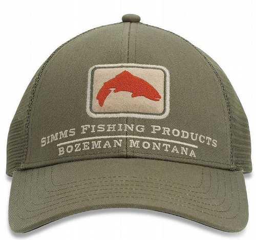 Кепка Simms Trout Icon Trucker (Riffle Green)