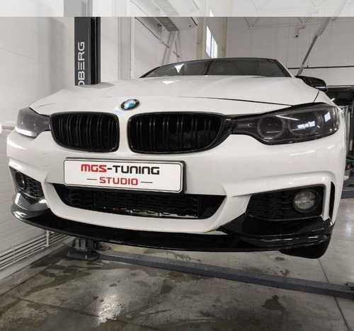 Губа переднего бампера BMW f32/f36 M-Performance