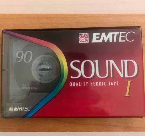 Аудиокассета новая emtec sound 90 Germany