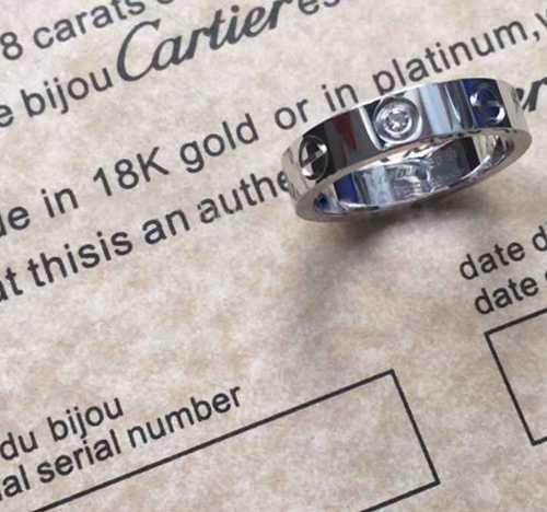 Обручальное кольцо Cartier Love, 1 бр. 0,19ct