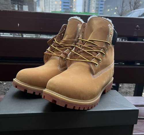 Ботинки Зимние Timberland Оригинал с Мехом