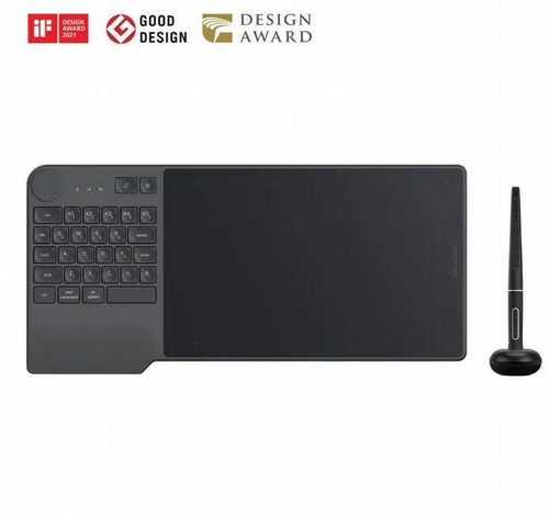 Графический планшет huion Inspiroy Keydial KD200