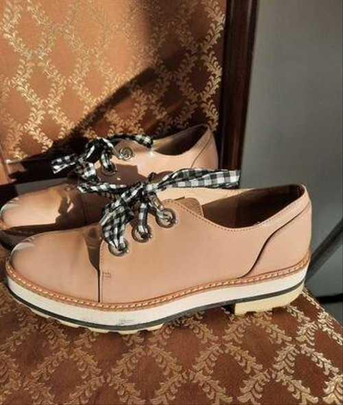 Zara woman р.36 туфли,лоферы