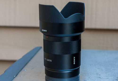 Sony Carl Zeiss Sonnar T* 55mm f/1.8 ZA