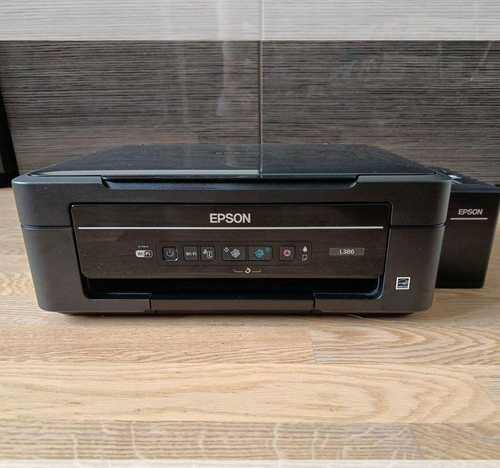 Мфу струйный 4-цветный epson L386 C462S Wi-Fi