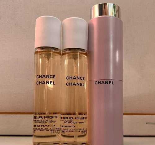 Духи женские chanel chance набор