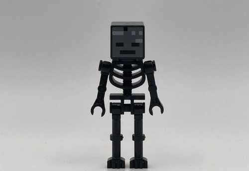 Минифигурка lego Minecraft Wither Skeleton min025