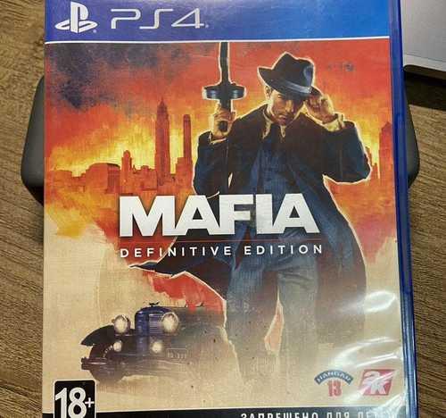 Mafia definitive edition ps4 Диск