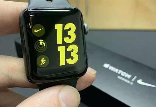 Часы apple watch 3 42mm nike