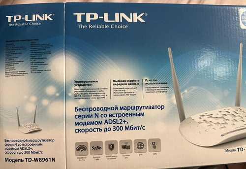 Wifi роутер TP-link TD-W8961N