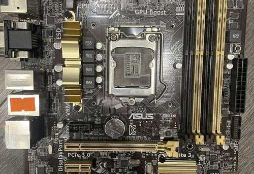 Материнская плата asus h87m-pro lga1150