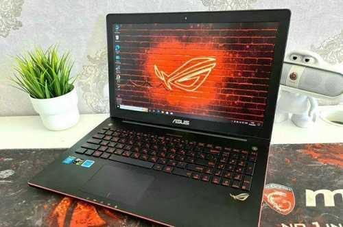 Монстр asus RoG Core i5 8GB SSD+HDD GTX850m IPS