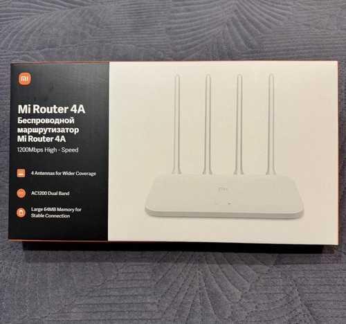 Wifi роутер mi xiaomi router 4a r4ac