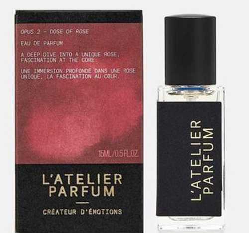 Парфюмерная вода L'atelier parfum dose of rose