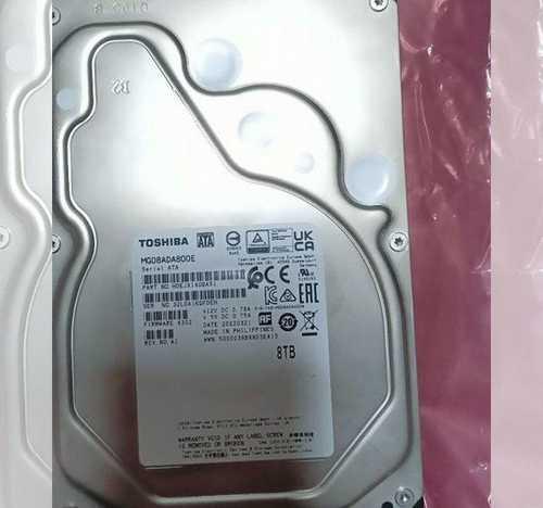 Жесткий диск серверный 8Тб Toshiba MG08ADA800E