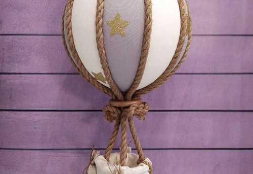 Воздушный шар с корзиной 'Серый', монгольфьер