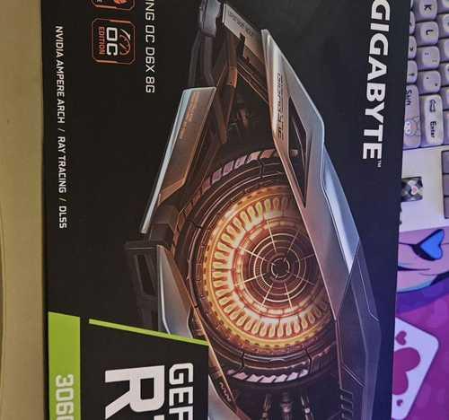 Видеокарта rtx 3060ti 8gb