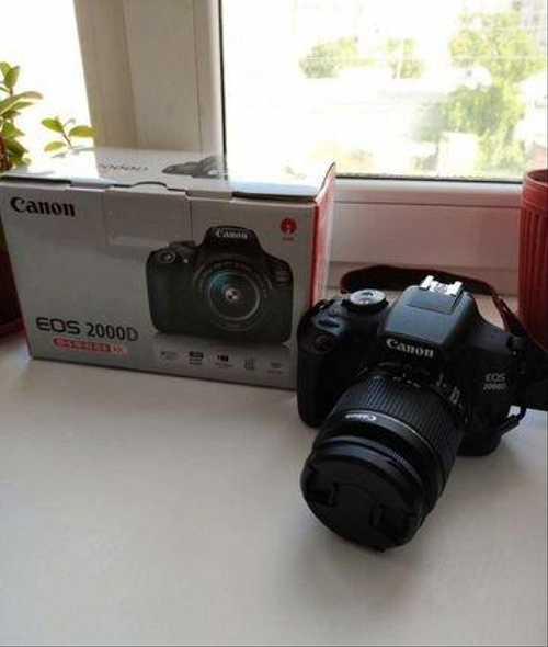 Canon eos 2000d купить | Фототехника | Festima.Ru – частные объявления