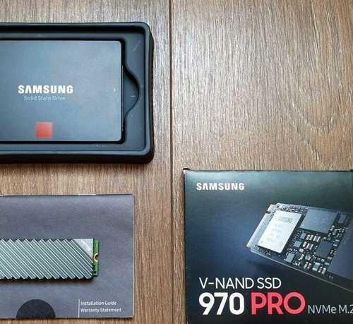 SSD Samsung 512гб: 860 Pro, SM961 и 970 Pro