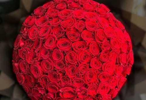 Розы красная цветы букеты с доставкой