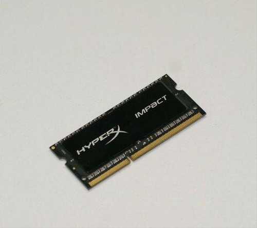 Оперативная память Kingston Hyper Impact 8 гб DDR3