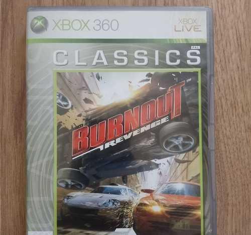 Игра Burnout Revenge на xbox 360