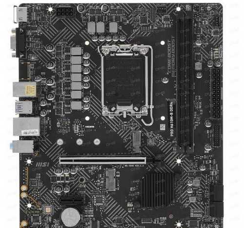 Комплект msi h610m i3 12100f кулер процессора