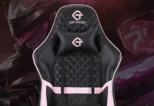 Игровое кресло GT Racer цвет розовый