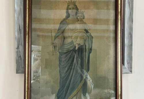 Картина живопись Религия/Дева Мария 56.4х83.5 см
