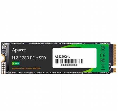 SSD Apacer M.2 2280 512GB AS2280Q4L Client SSD AP512GAS2280Q4L-1 3600/3000, PCIe Gen4 x4, 3D nand