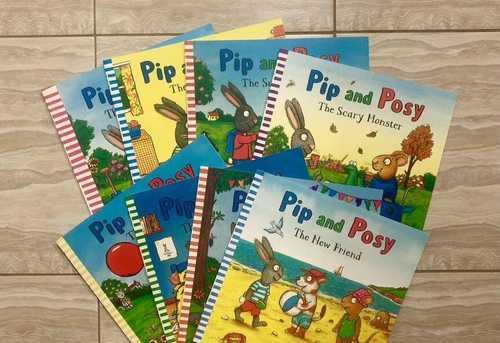 Детские английские книги Pip and Posy