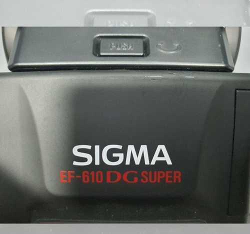 Фотовспышка sigma EF 610 DG super NA-ittl для Niko