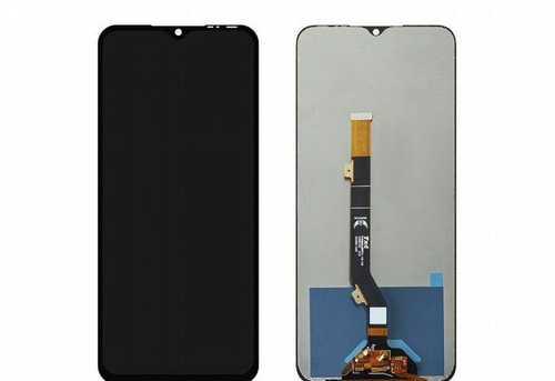 Дисплейный модуль для Tecno Spark 8P черный
