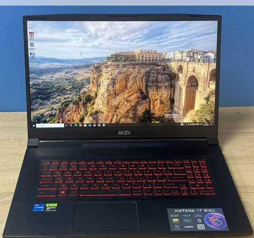 Игровой Msi Katana 17 i5 12450H RTX 3050 16/512GB