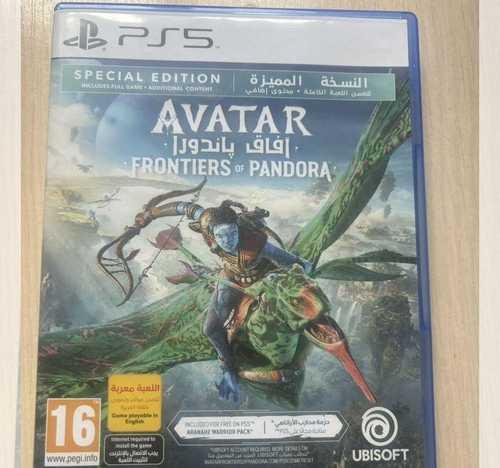 Avatar frontiers of pandora ps5 диск