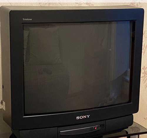 Телевизор с пультом Sony Trinitron диагональ 21'