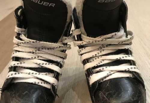Хоккейные коньки bauer размер 29,5