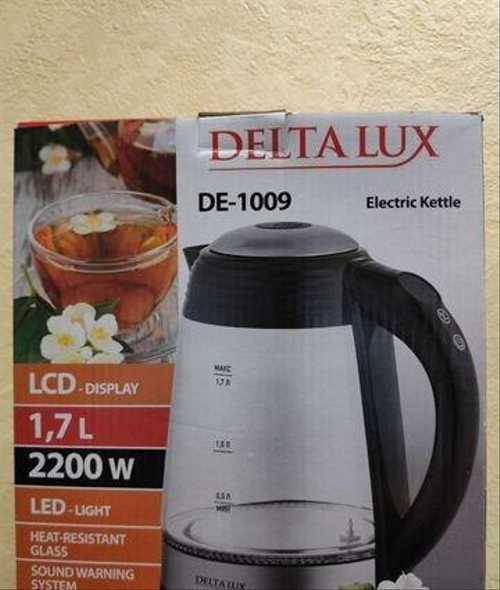 Чайник Delta Lux LUX-DE-1009 Новый