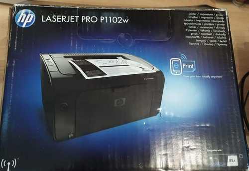 Принтер лазерный hp 1102 w