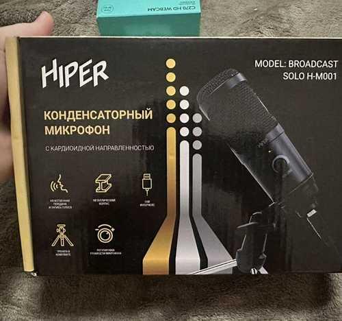 Микрофон для компьютера hiper Broadcast Solo