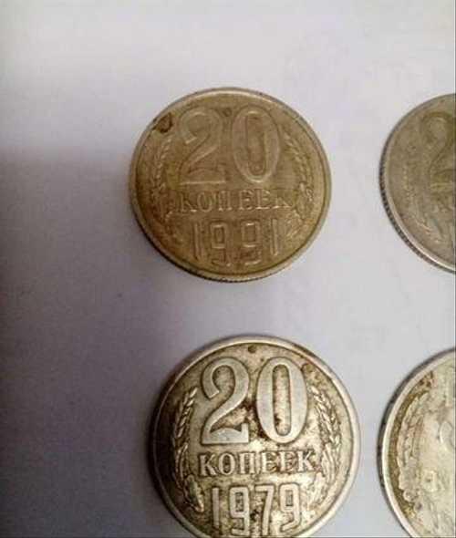 Продам старинные монеты СССР
