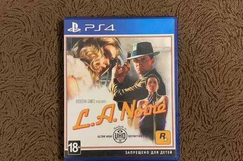 Игра для приставки L.A. Noire PS4